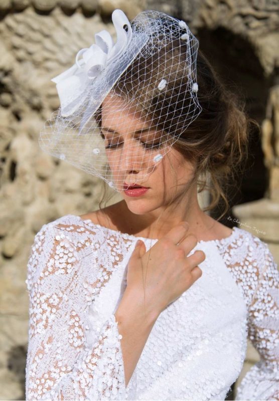 chapeau de mariage